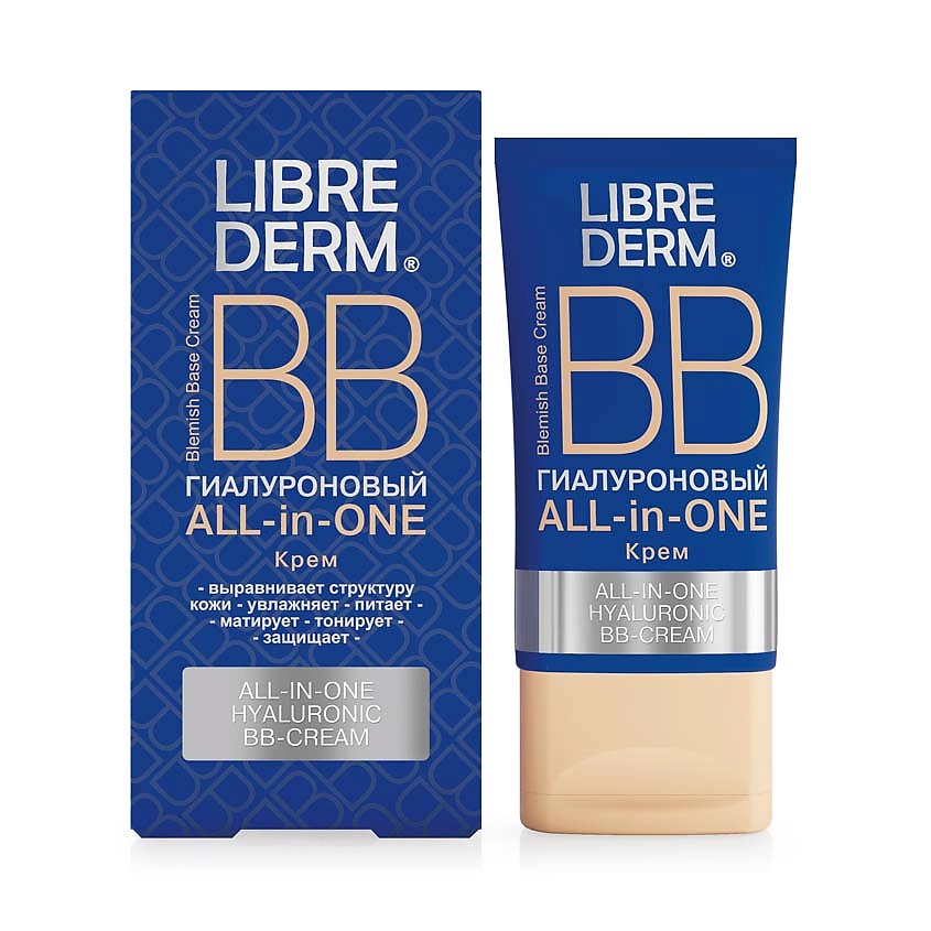 LIBREDERM ВВ крем гиалуроновый All in One Hyaluronic BB Cream – купить ...
