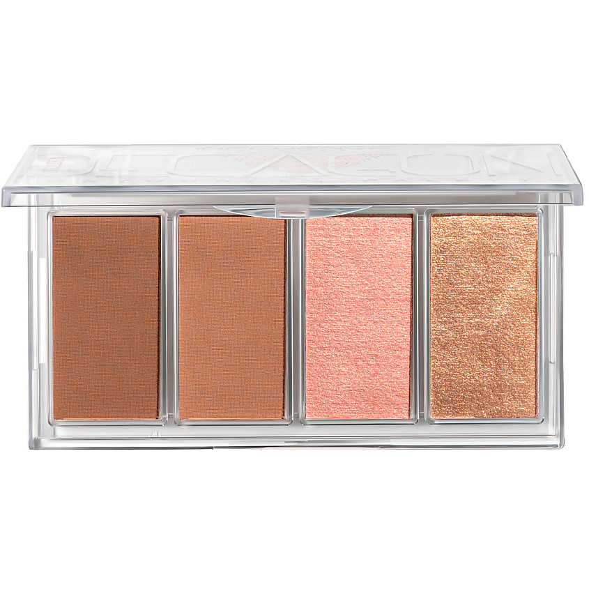 INFLUENCE BEAUTY Палетка контуринга со схемой золотого сечения Golden ...